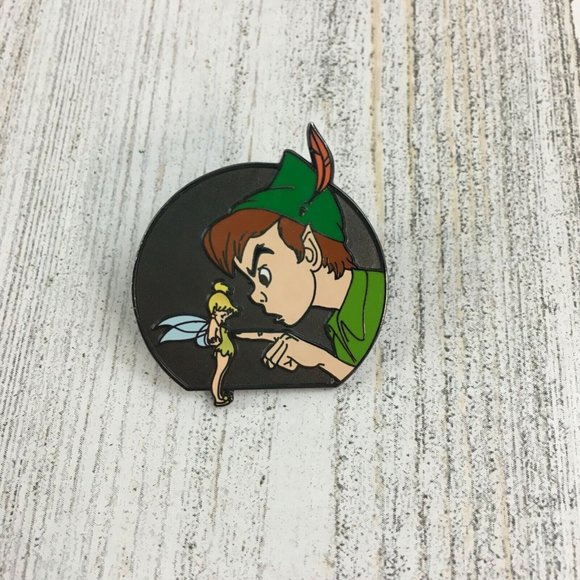 Disney | Jewelry | 200 Wdw Disney Peter Pan Scolding Tinker Bell Pin ...